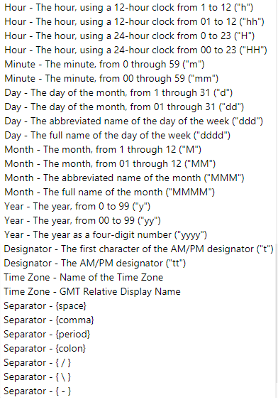 Long Date Formatting for Date fields – A Different Way – Ryan Maclean